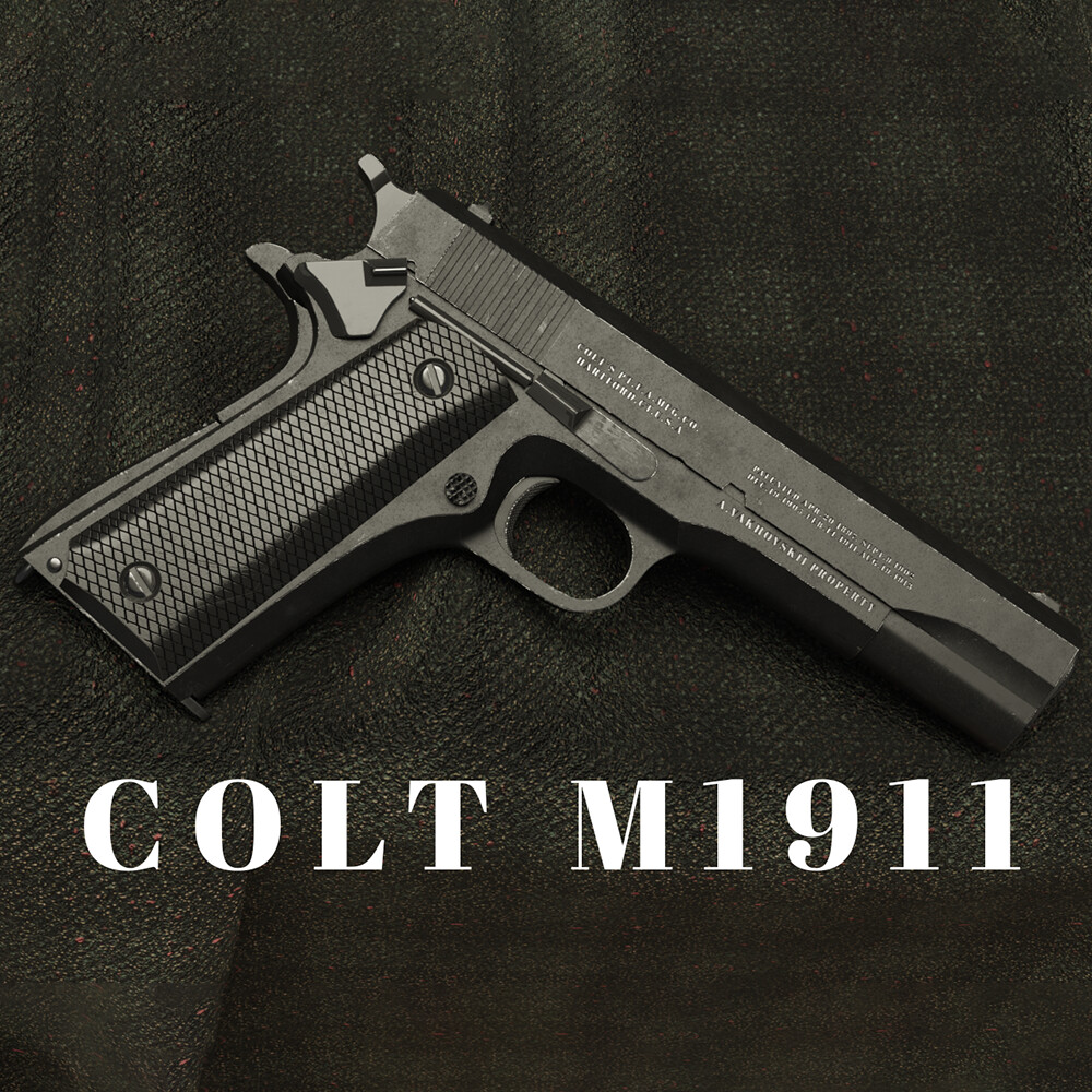 ArtStation - Colt M1911