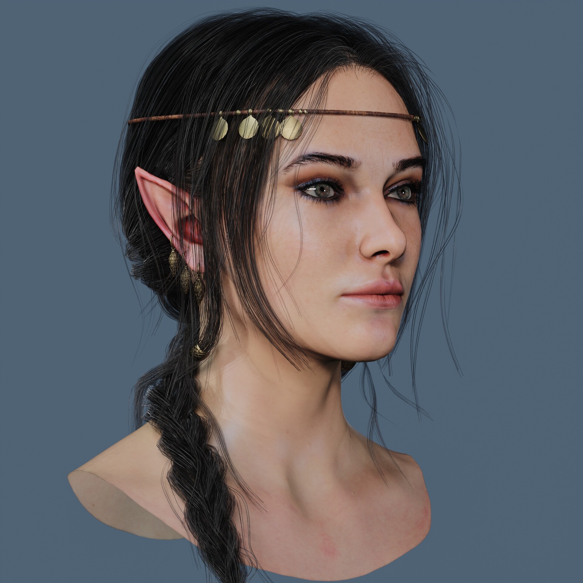 ArtStation - Real Time head and hair