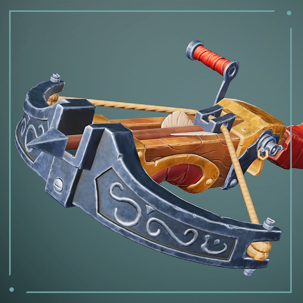 ArtStation - Stylized Fantasy Crossbow