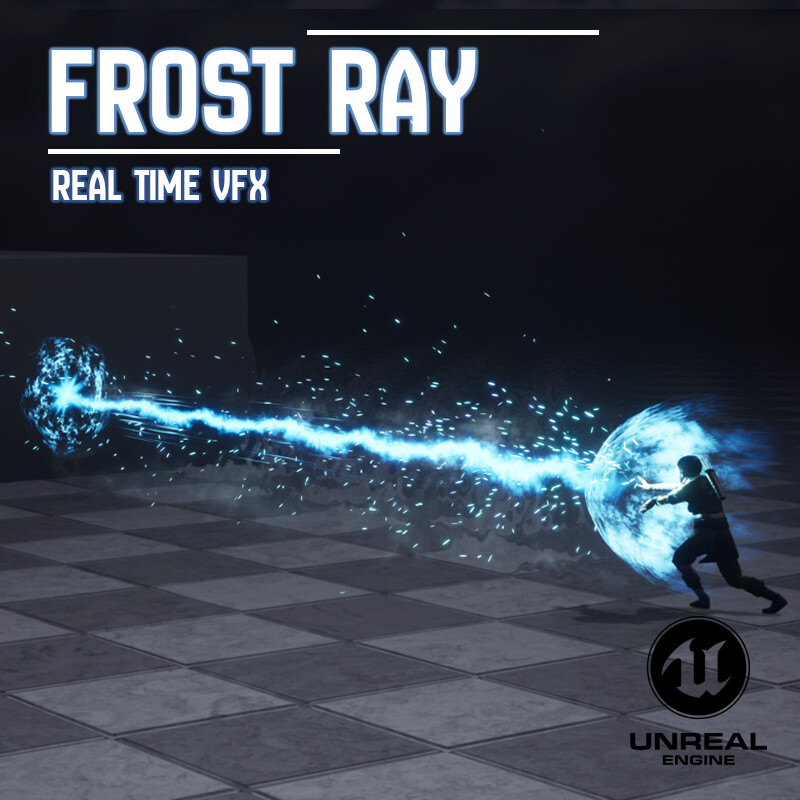 ArtStation - VFX UE4 | Frost ray