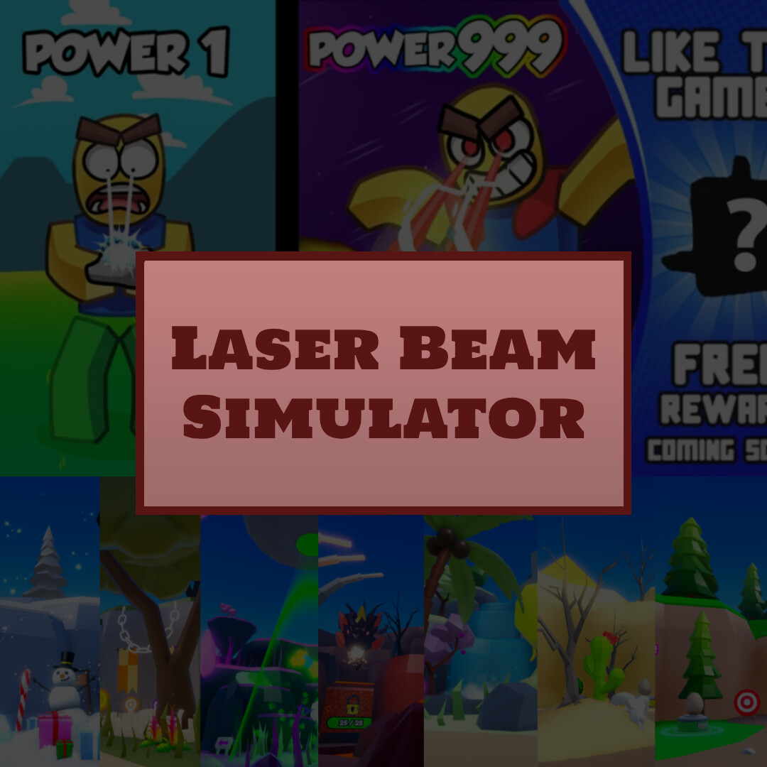 ArtStation - Laser Beam Simulator (Simple Low Poly Map)