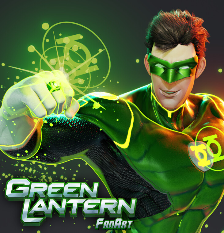 ArtStation - Green Lantern Fan Art