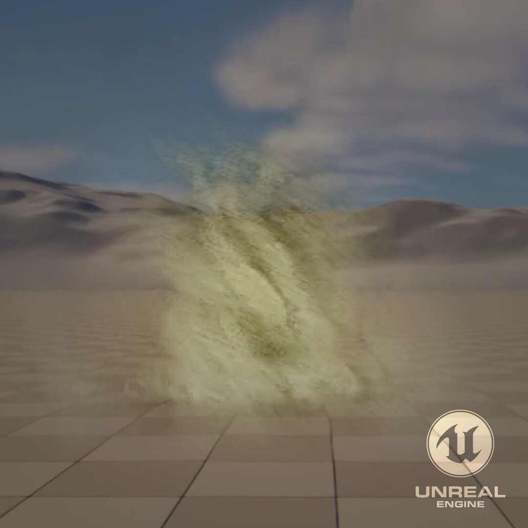 ArtStation - Sand Tornado
