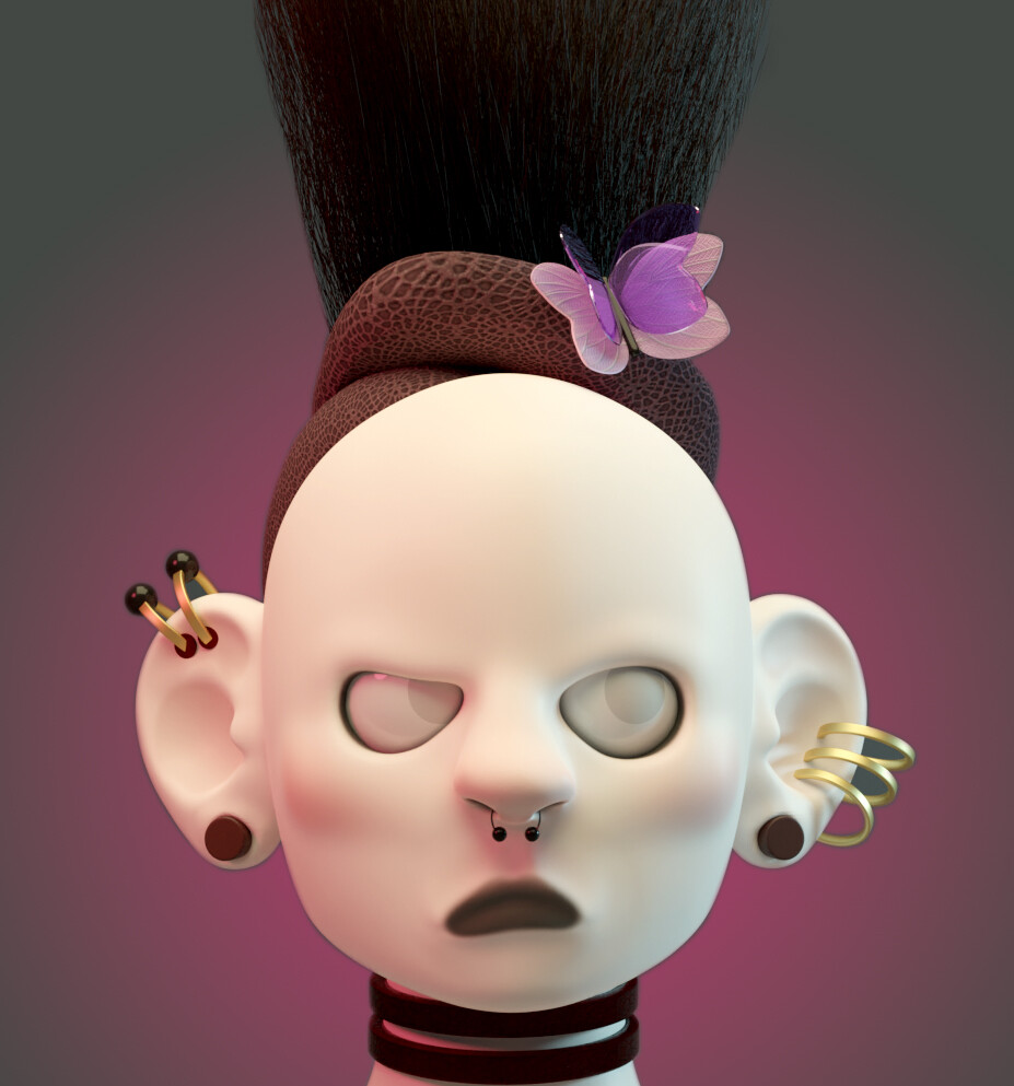 ArtStation - Gothic Character in Blender