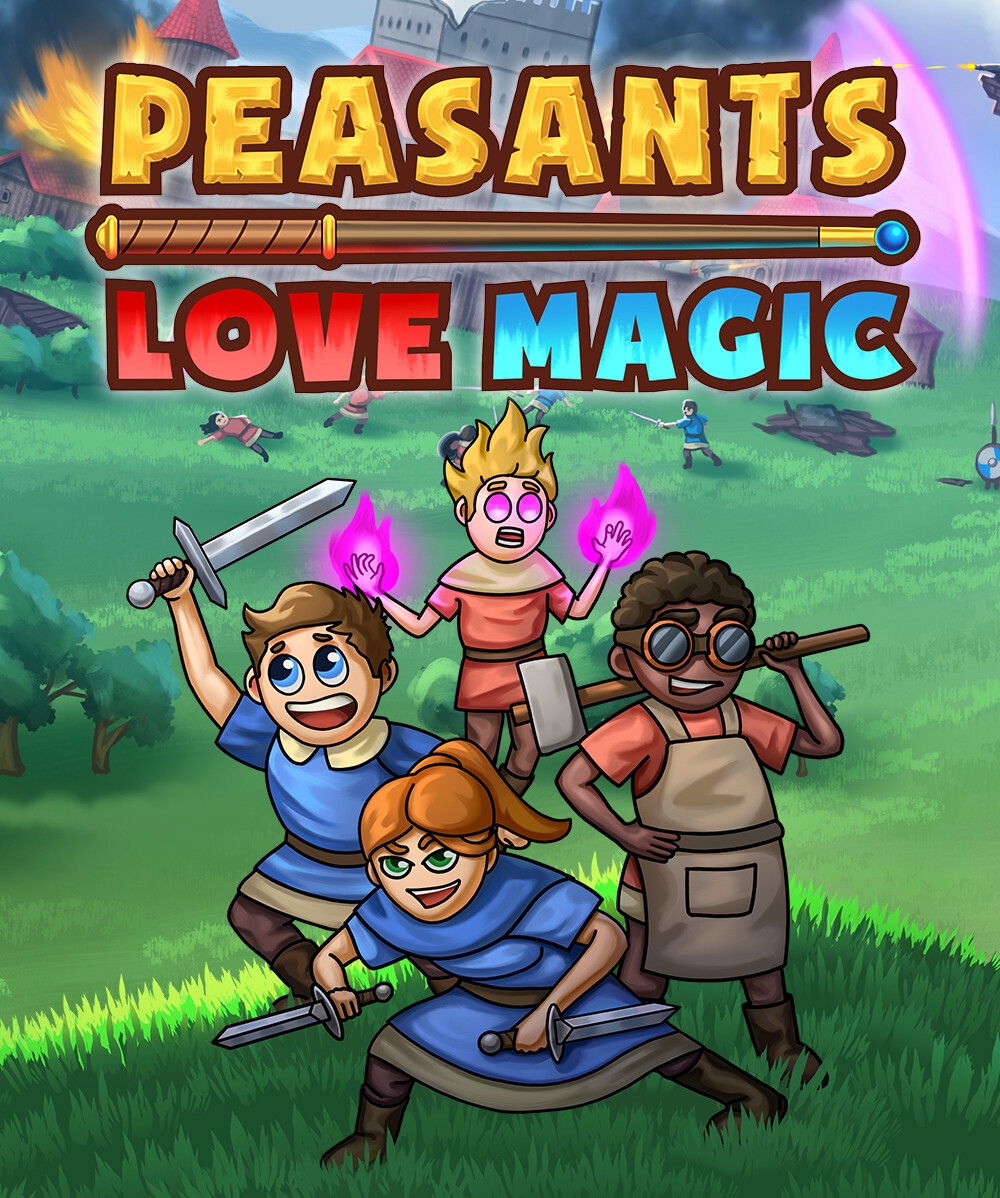 ArtStation - Peasants Love Magic - Steam capsule