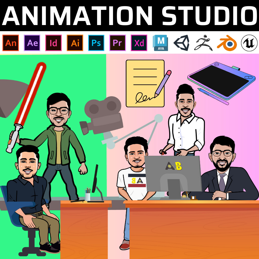 ArtStation - Animation Builders Studio Video Commercial AD