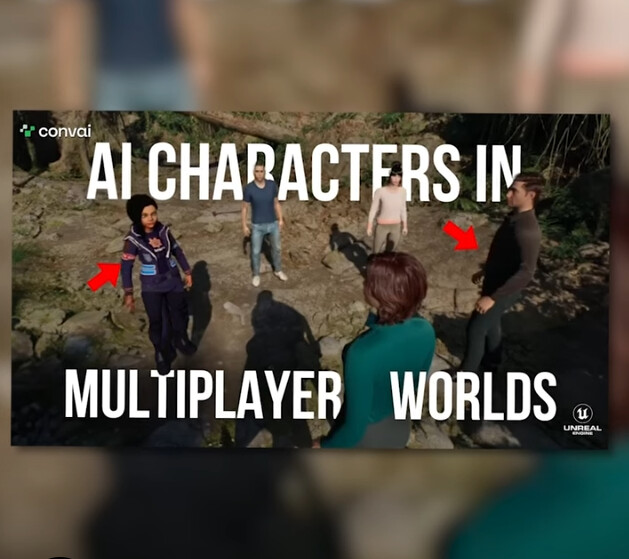 ArtStation - Bring AI Characters to your Multiplayer Worlds with Convai!