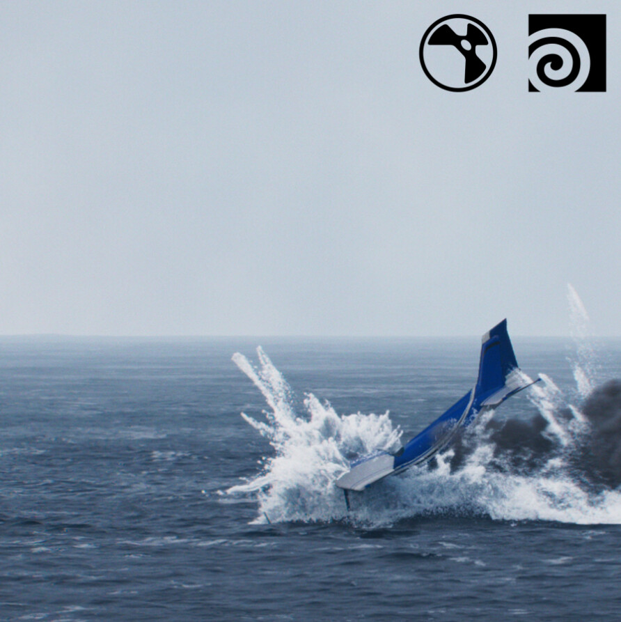 ArtStation - Plane Crash