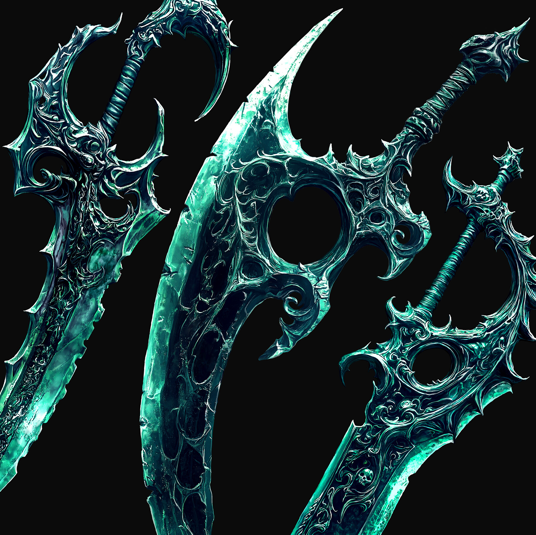 ArtStation - Swords Concept Art