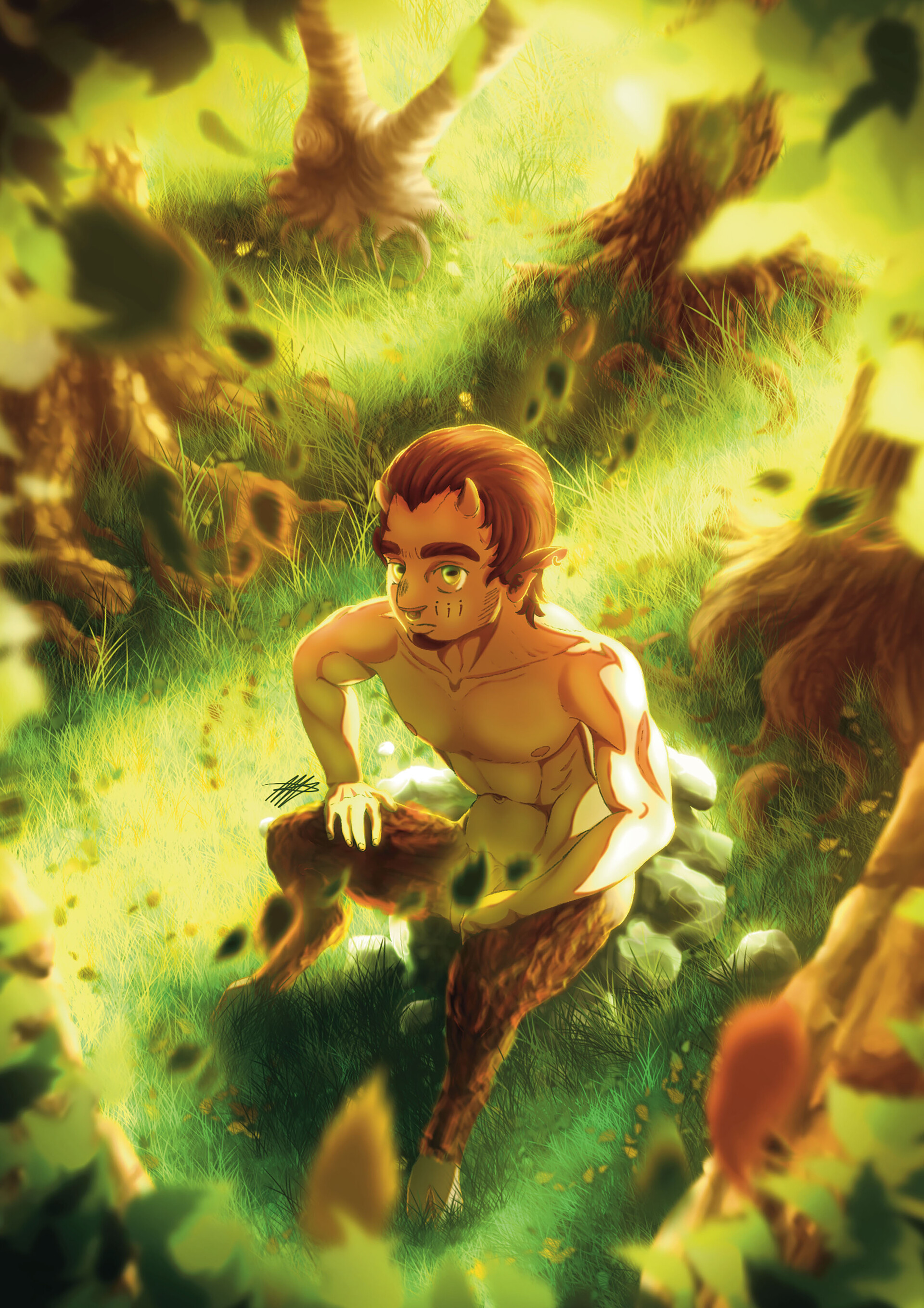 ArtStation - Faun-Satyr Project