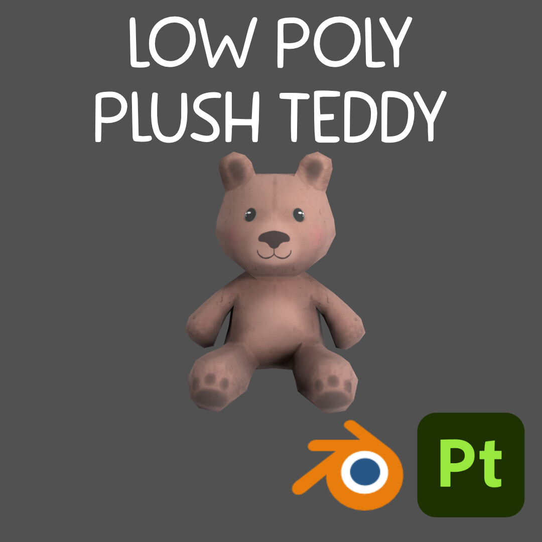 ArtStation - Plush Teddy and Variations