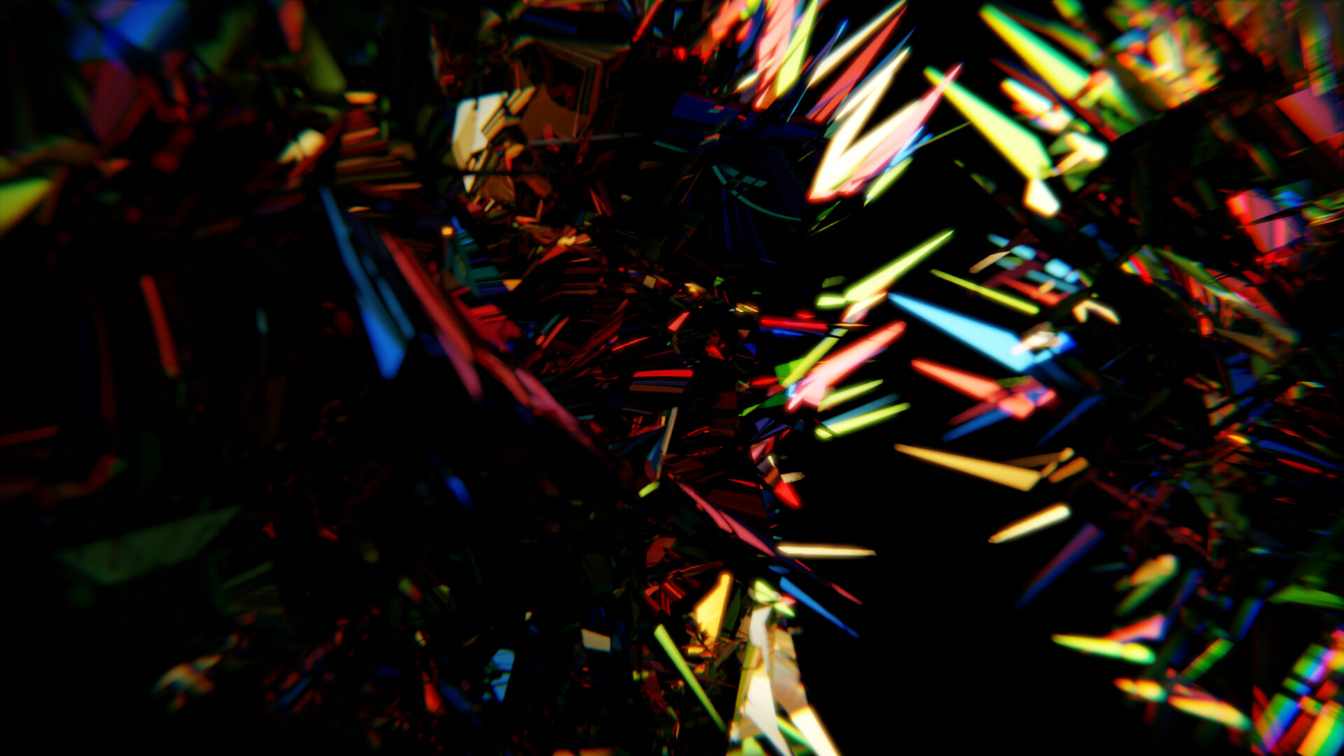 ArtStation - Abstract Crystals-Blender Practise