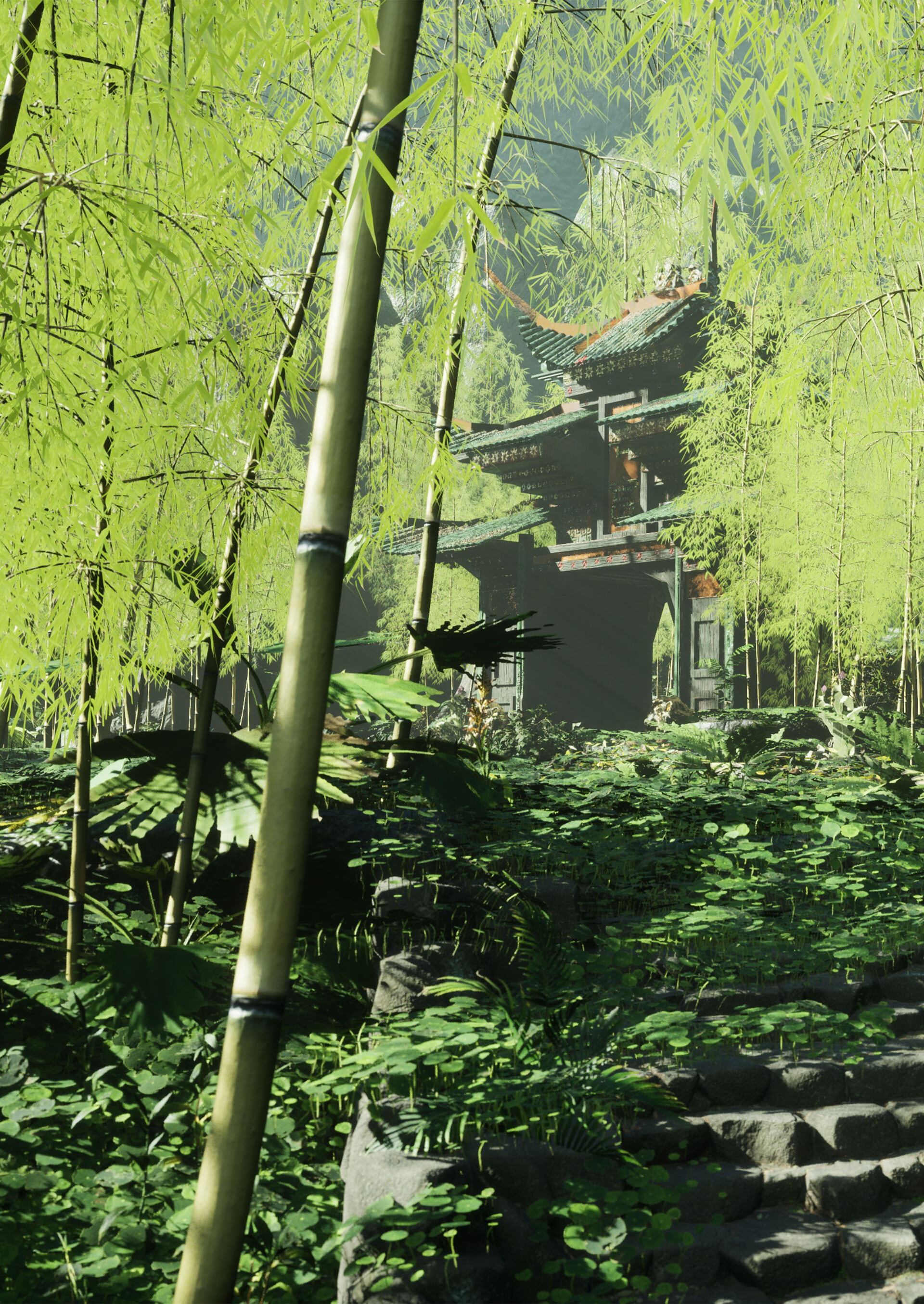 ArtStation - Locations based on the book "Journey to the West"