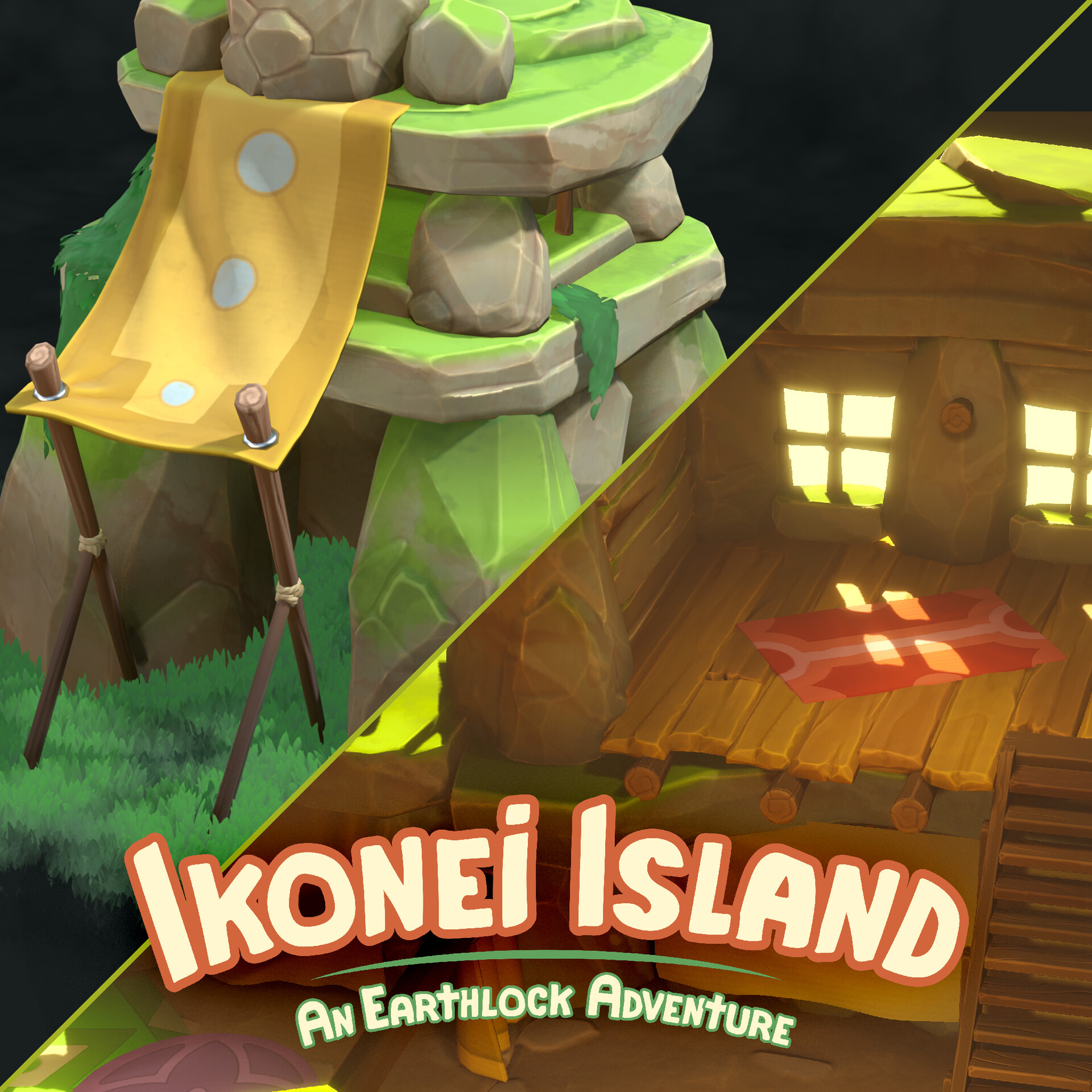 ArtStation - Ikonei Island - Cave House
