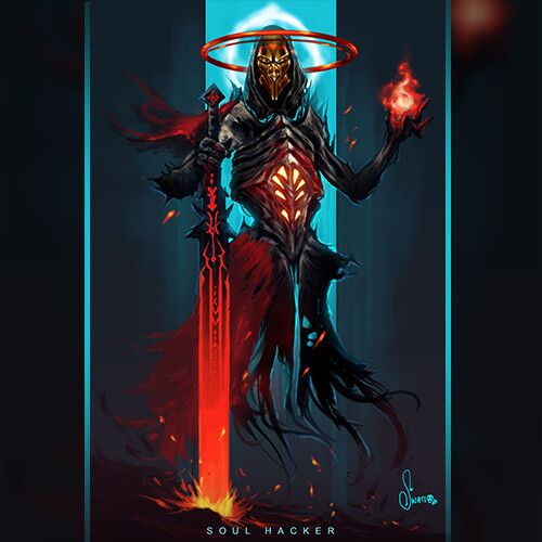 ArtStation - Soul Hecker (Character Design)