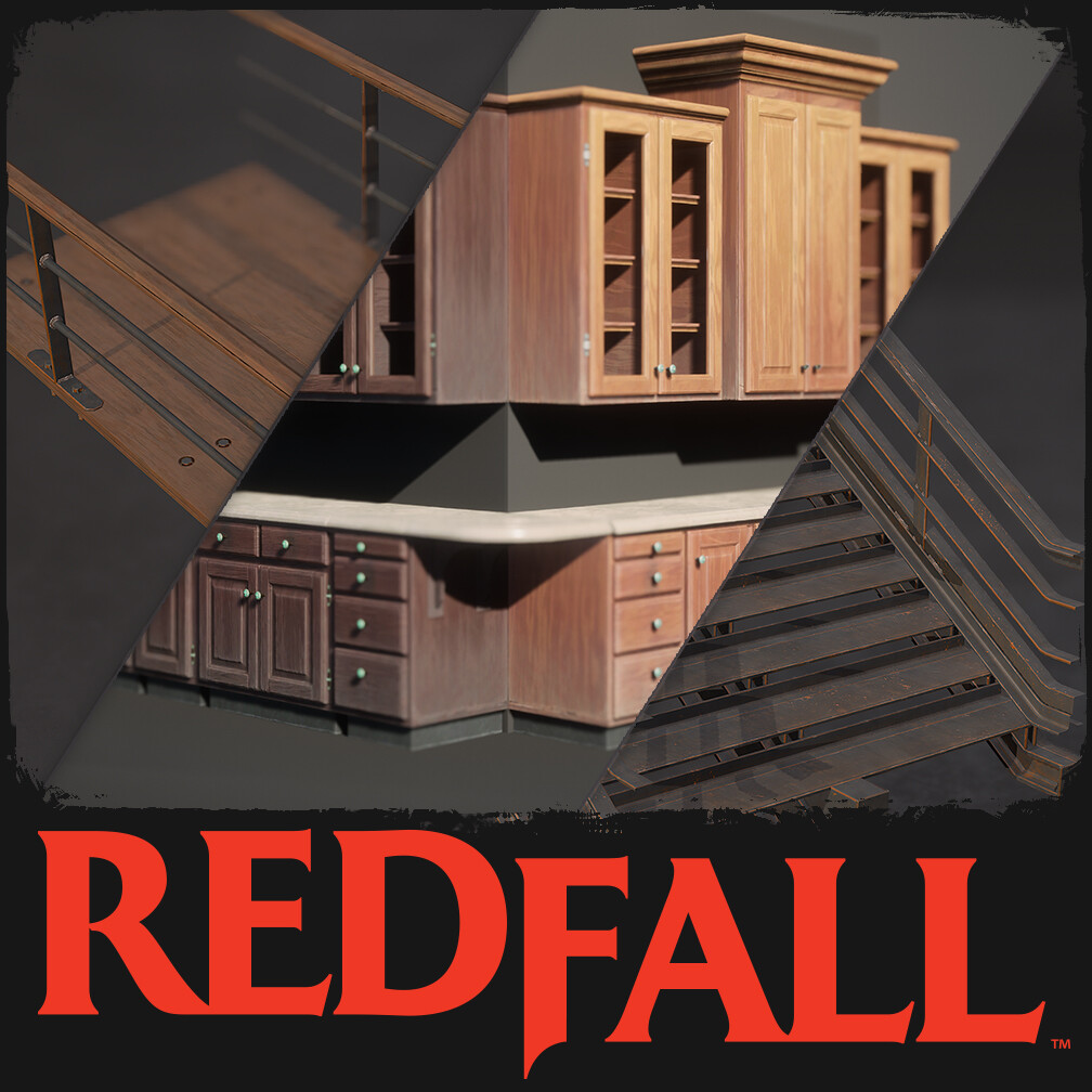 ArtStation - Misc Modular Kits for Redfall