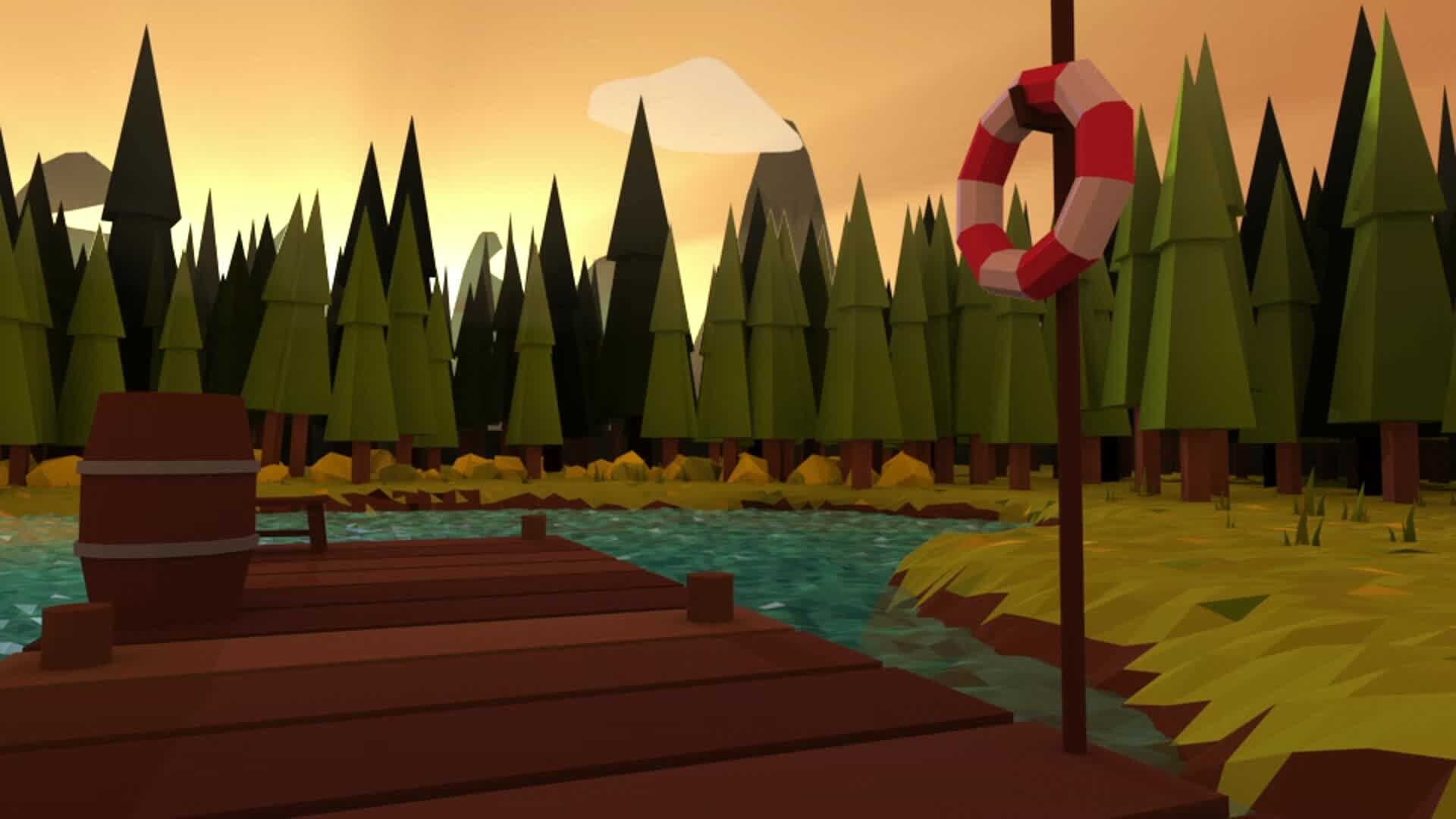 ArtStation - Low Poly 3D Environment Work