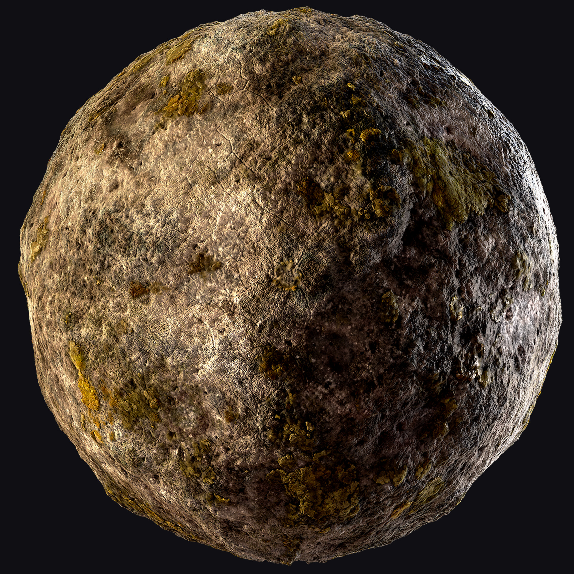 ArtStation - Mossy Stone