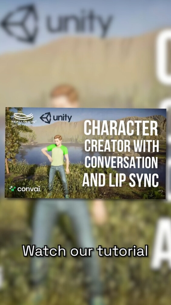 ArtStation - Create Lifelike Digital Humans in Unity Using Reallusion Avatars and Convai!!