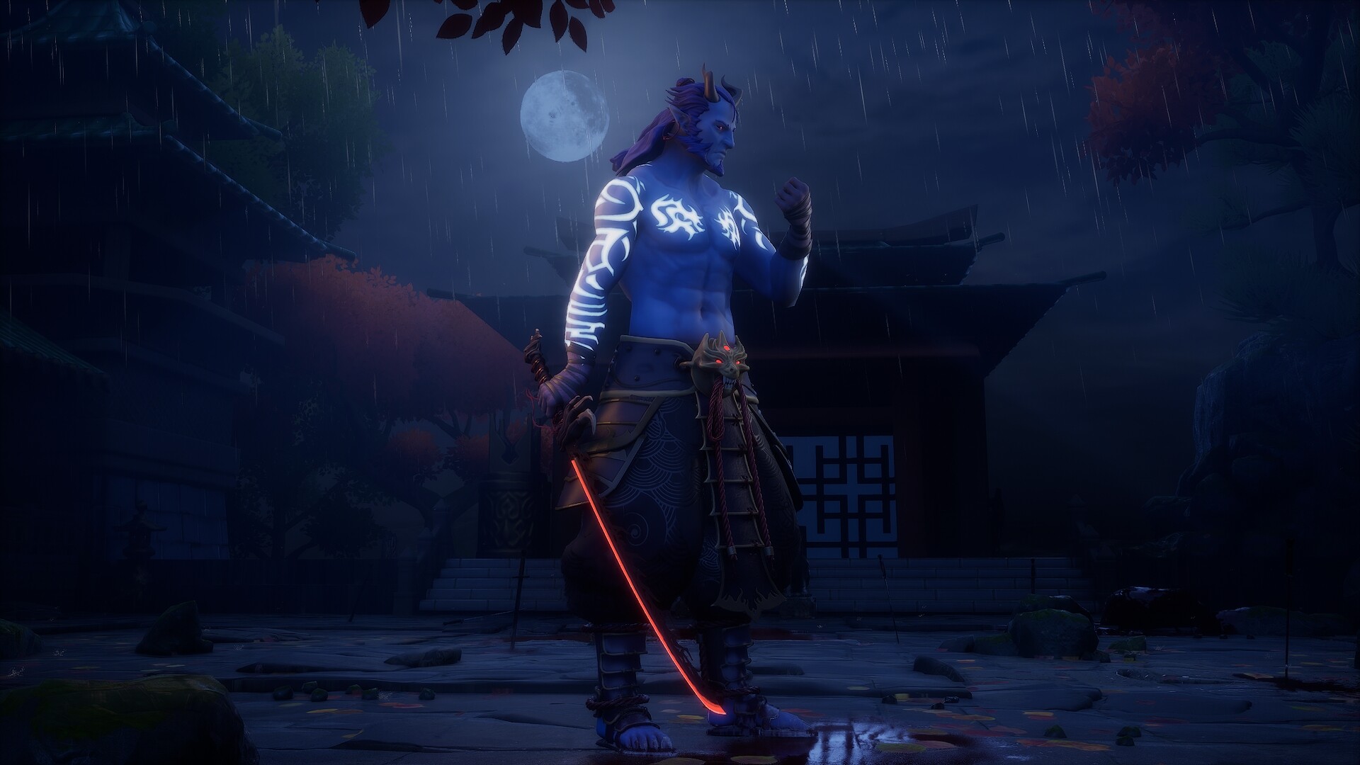 ArtStation - Oni Samurai