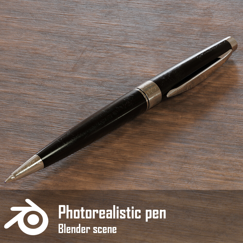 ArtStation - Photorealistic pen