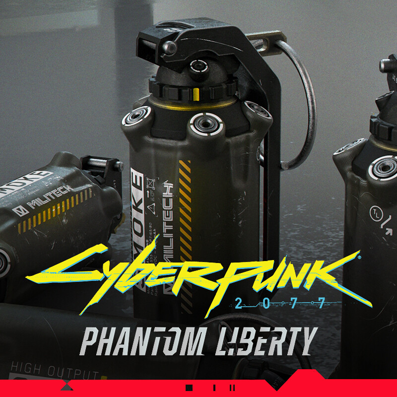 ArtStation - Smoke Grenade