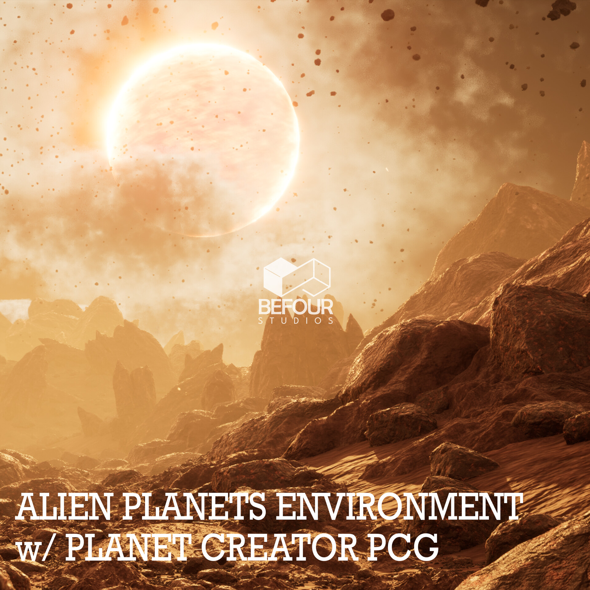 ArtStation - Alien Planets Environment w/ Planet Creator PCG