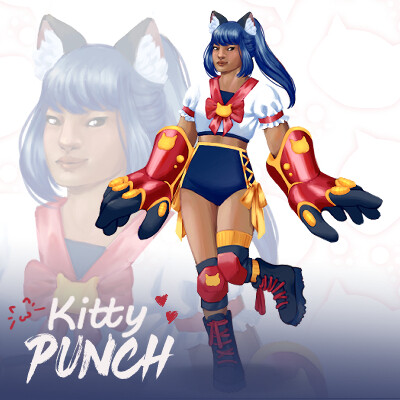 ArtStation - Kitty Punch | Character Concept