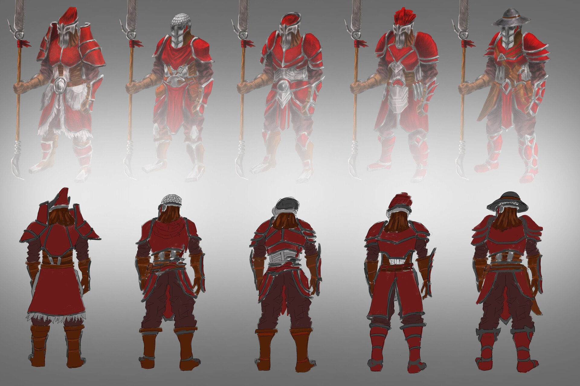 ArtStation - Armor Design For Soldiers of Iozar