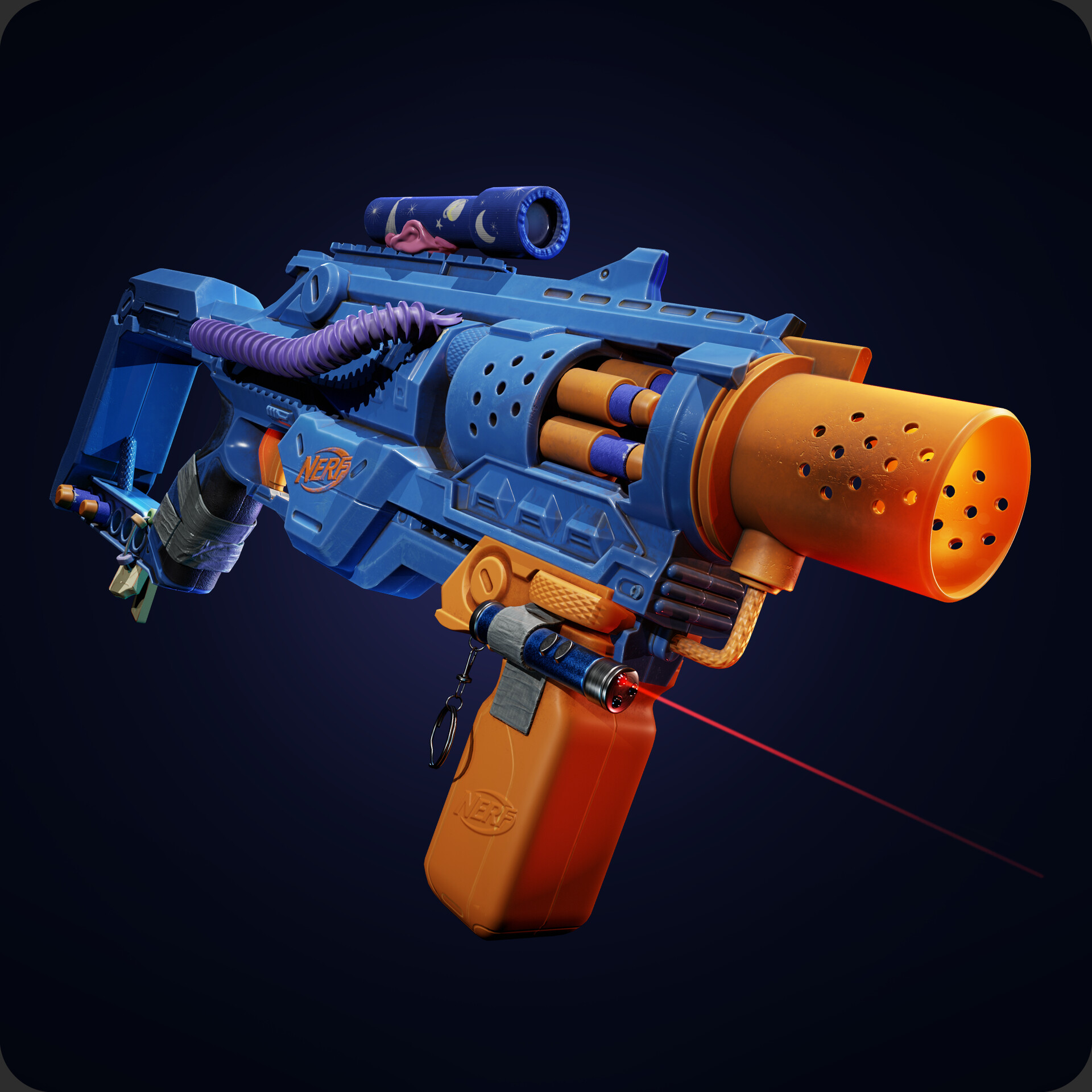 ArtStation - Nerf Elite Contender 2.0
