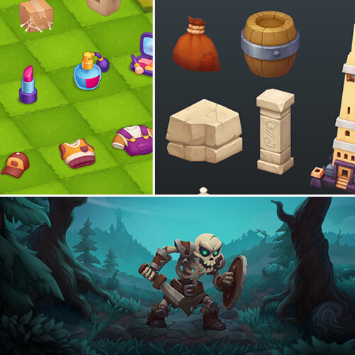 ArtStation - Triogames artworks