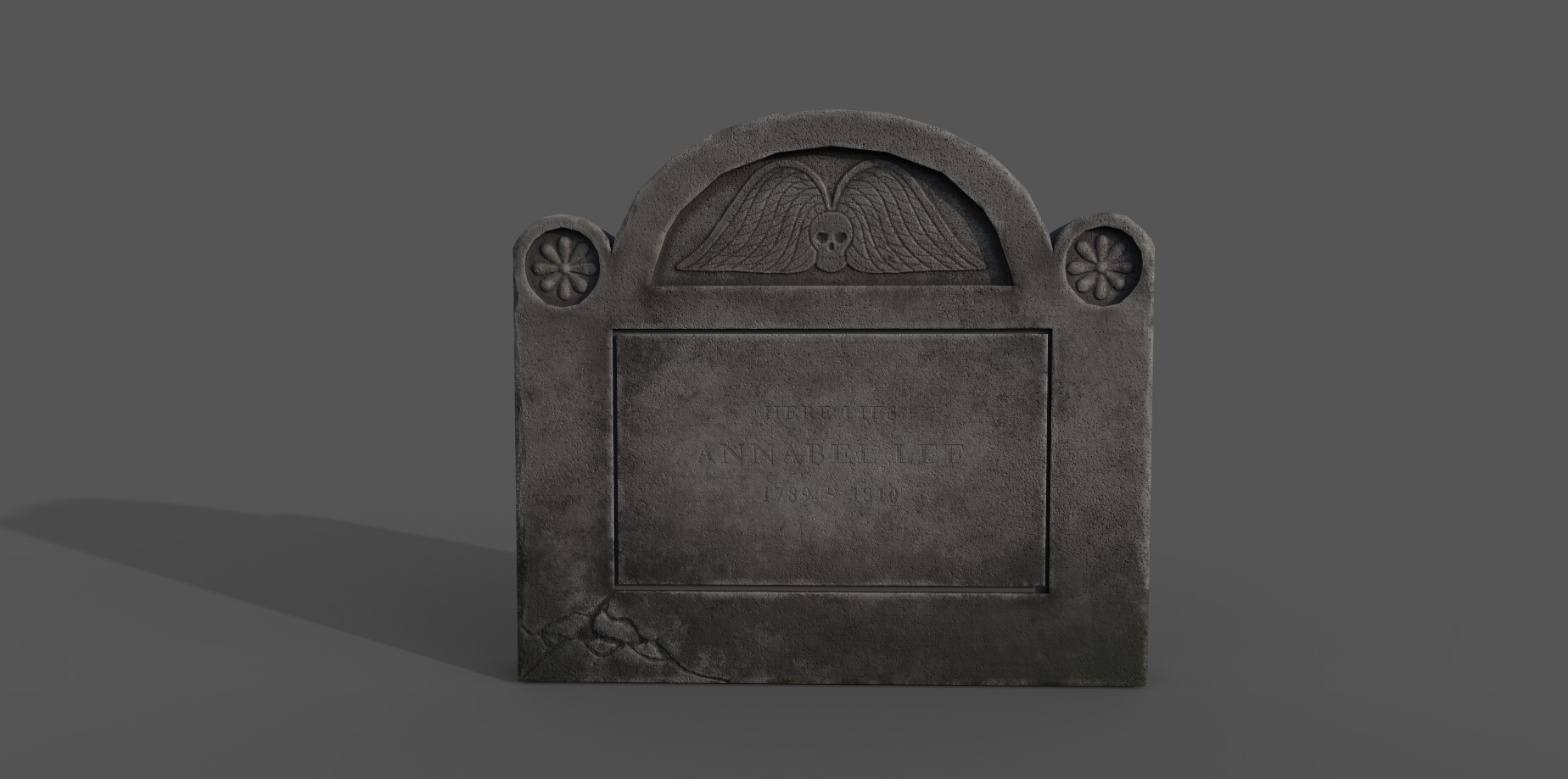 ArtStation - Gravestone - Realistic 3D Prop
