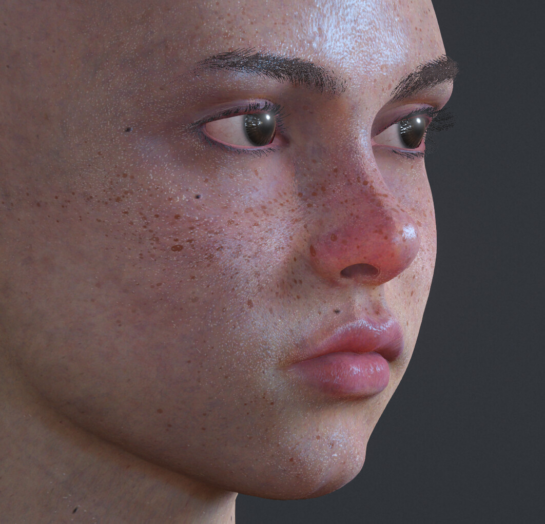 ArtStation - Unity-URP RealTime Character Skin