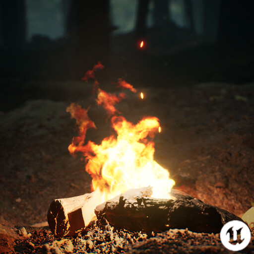 ArtStation - VFX - Campfire