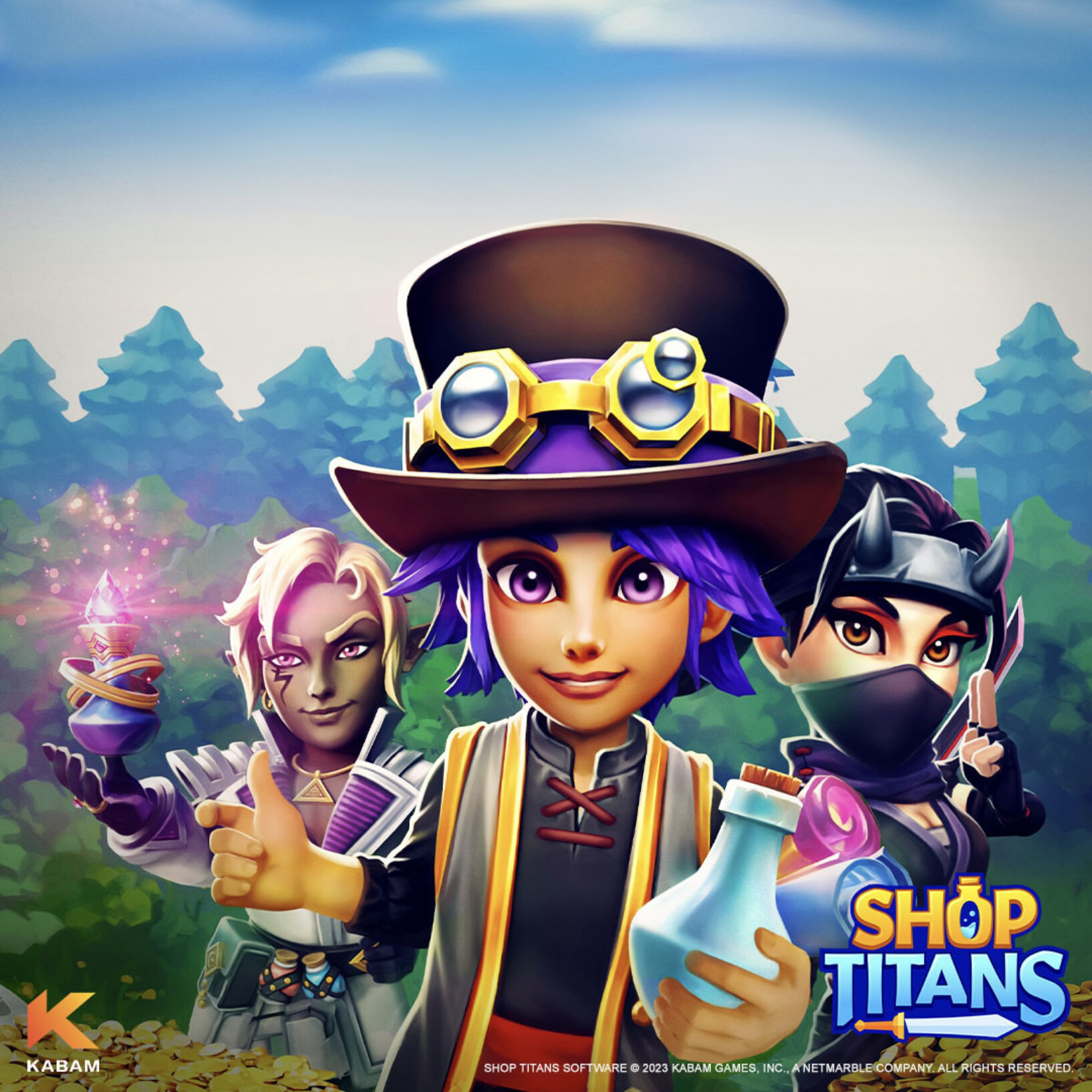 Mehwish Kanwal - Shop Titans - Anniversary Illustration