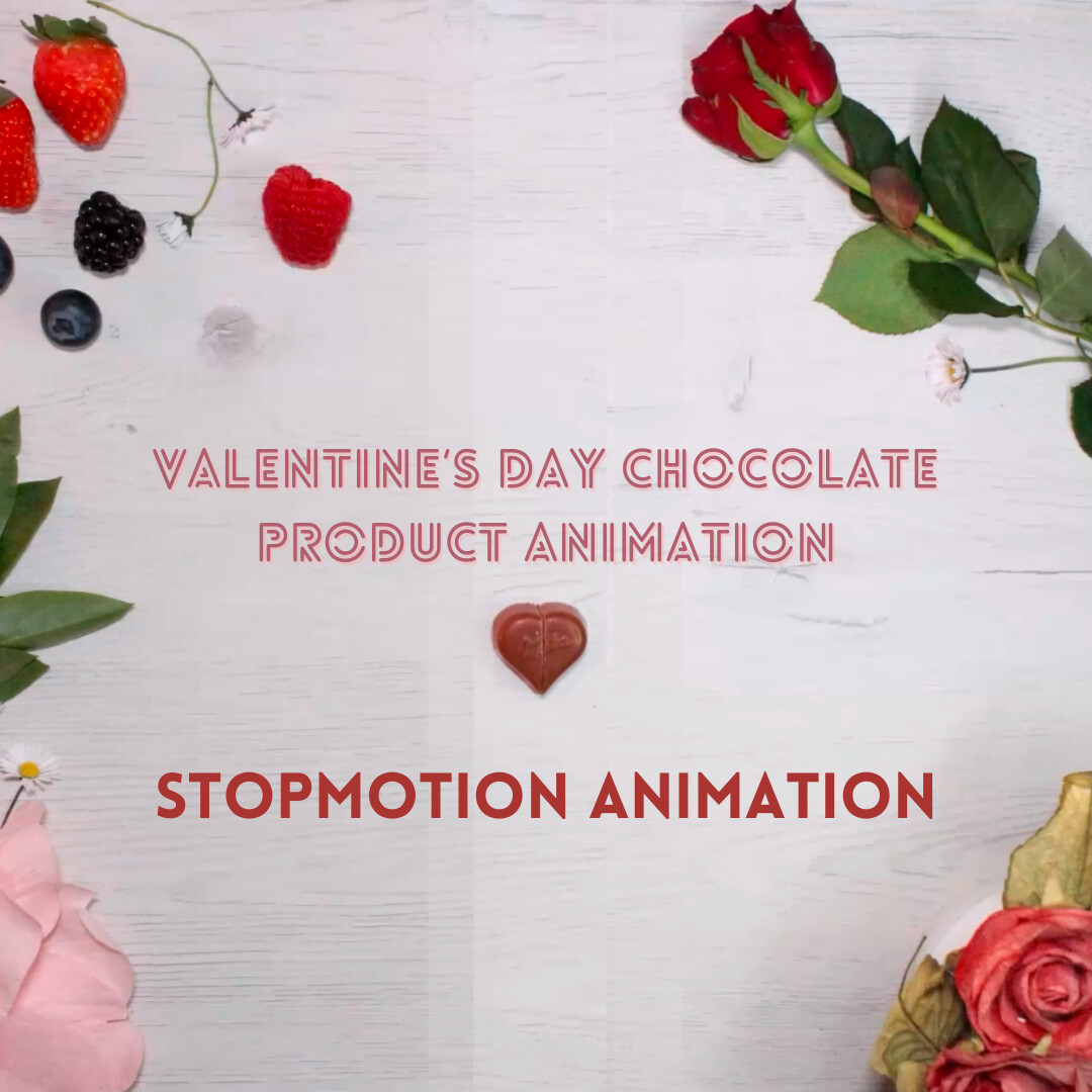 ArtStation - Valentine’s Day Chocolate Product Animation
