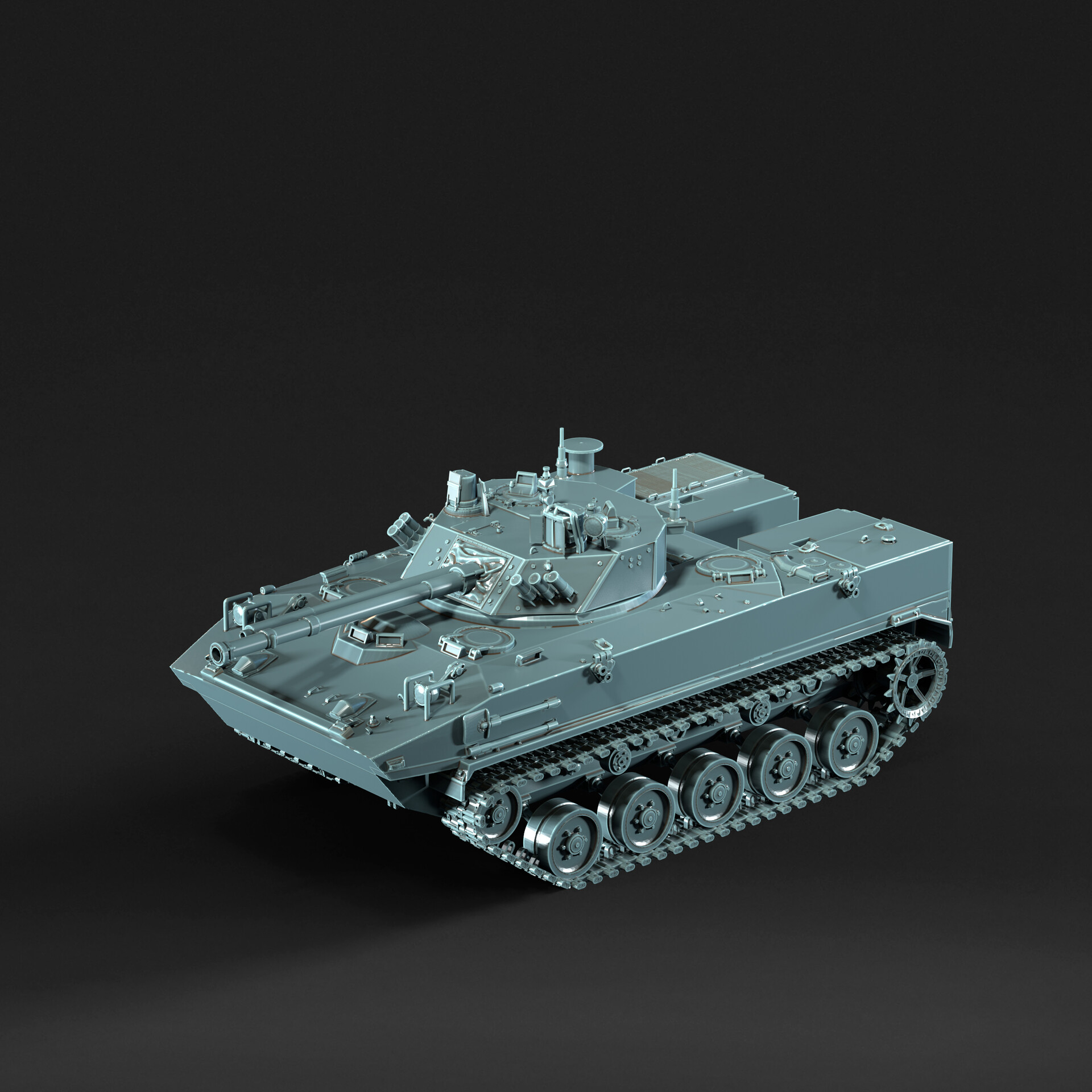 ArtStation - Unreleased project - BMD-4