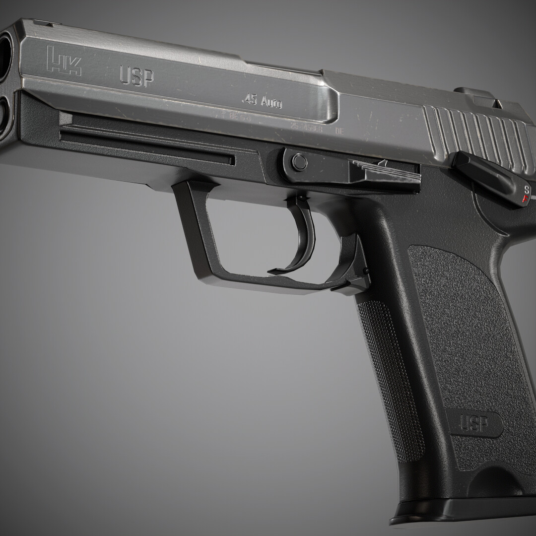 ArtStation - HK Usp .45 Auto