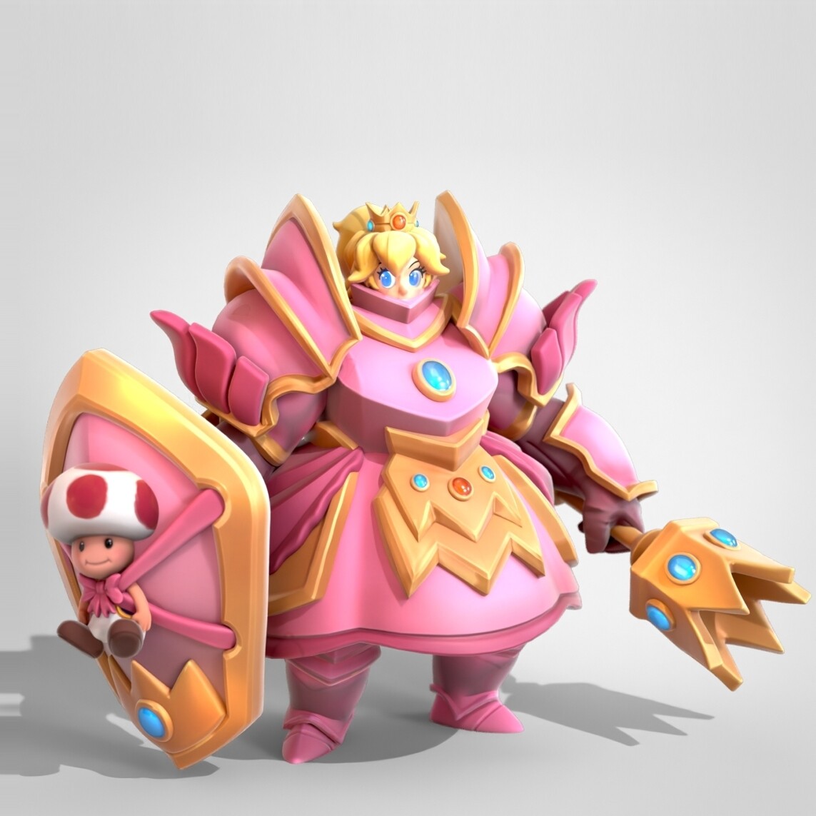 ArtStation - Pikat - Palladin Peach