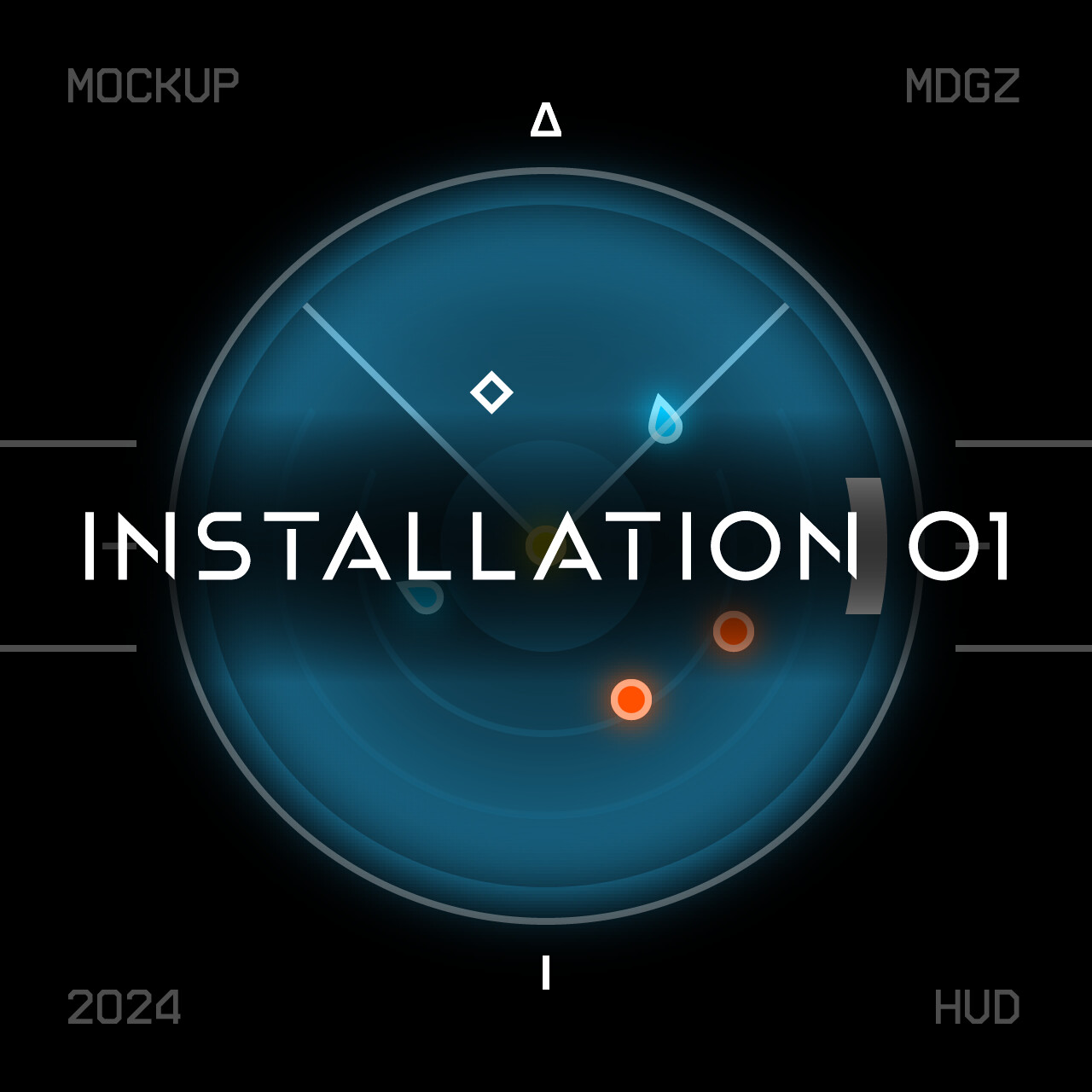 ArtStation - Installation 01 HUD Mockups