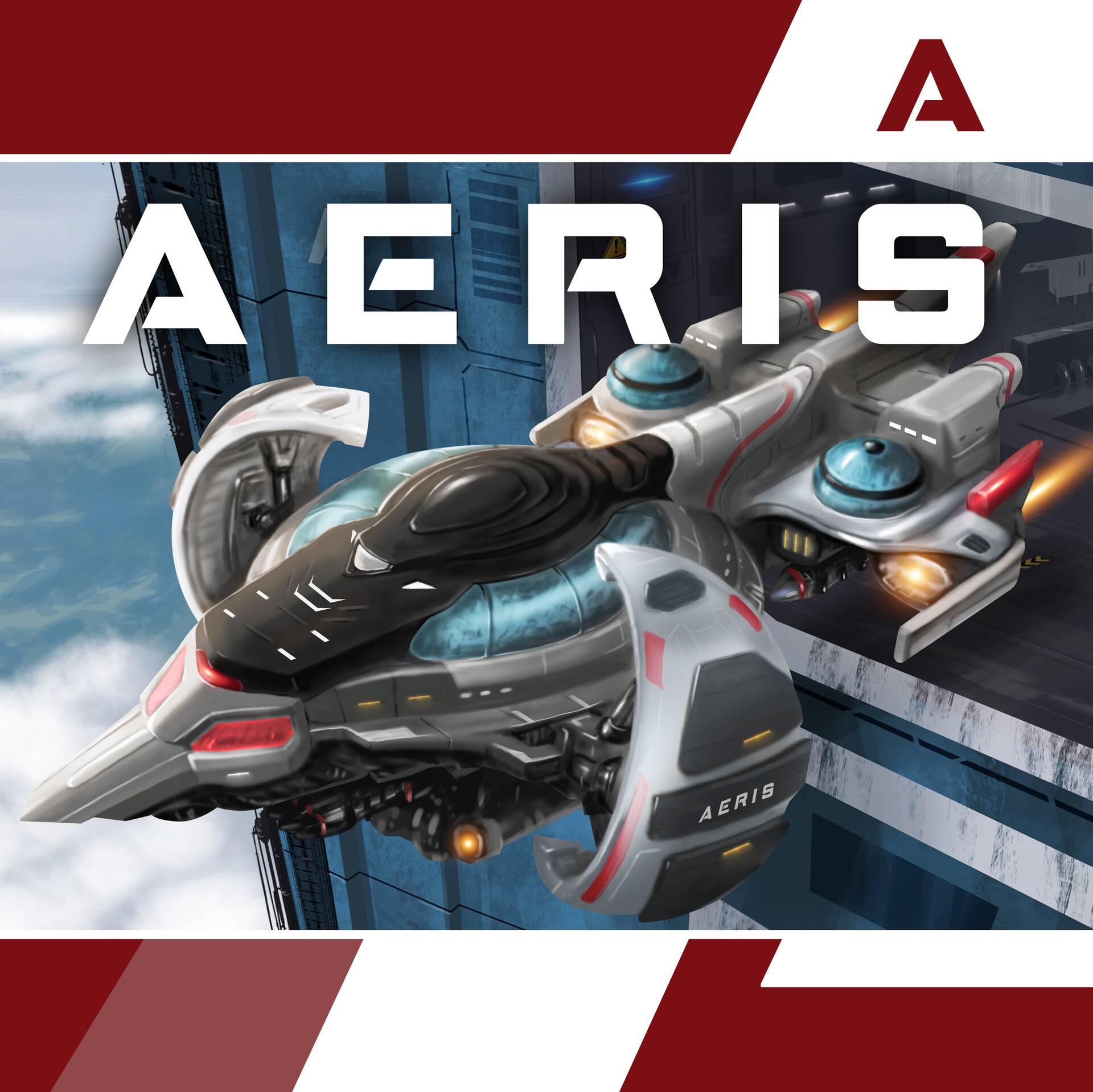 ArtStation - AERIS Air Ship