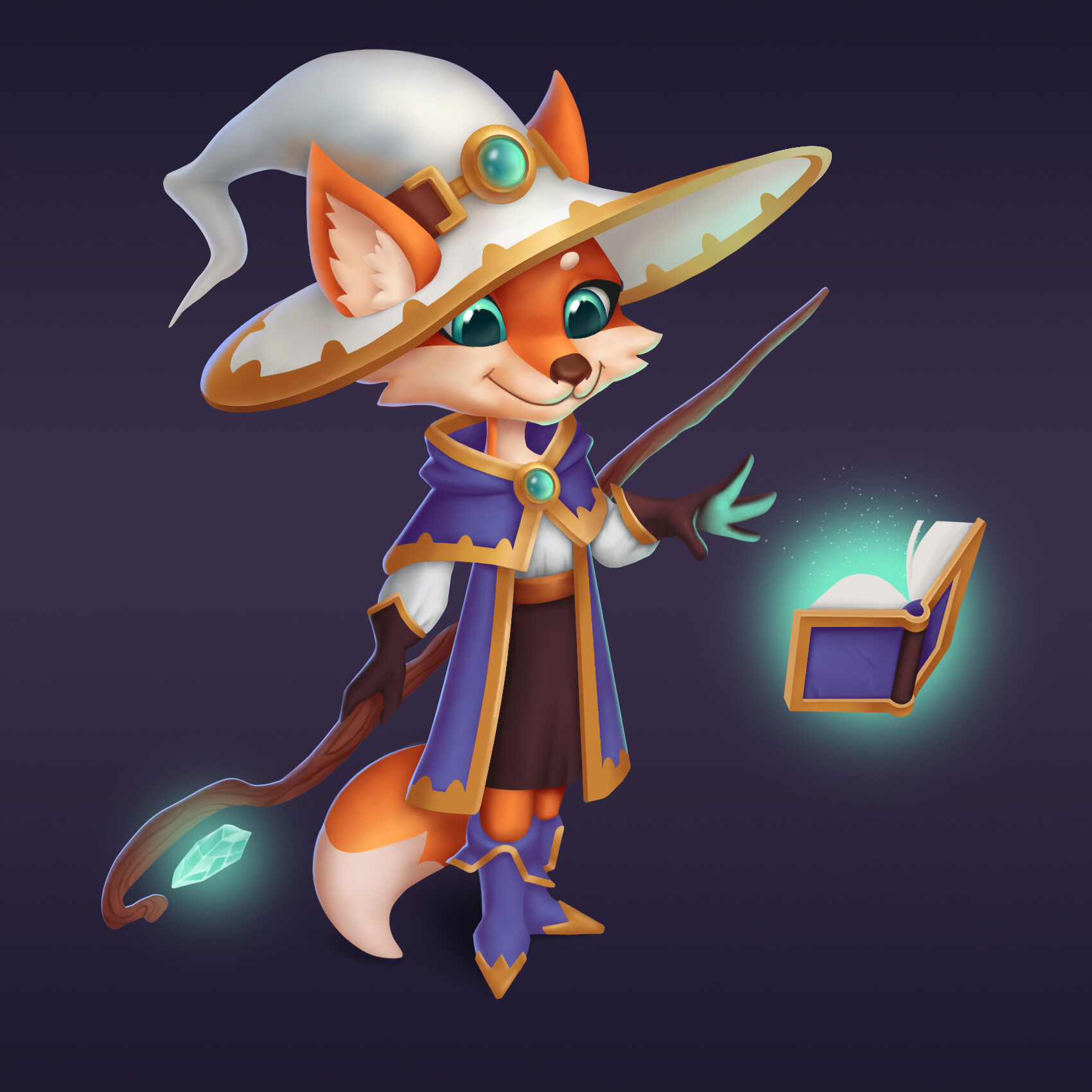 ArtStation - Fox wizard