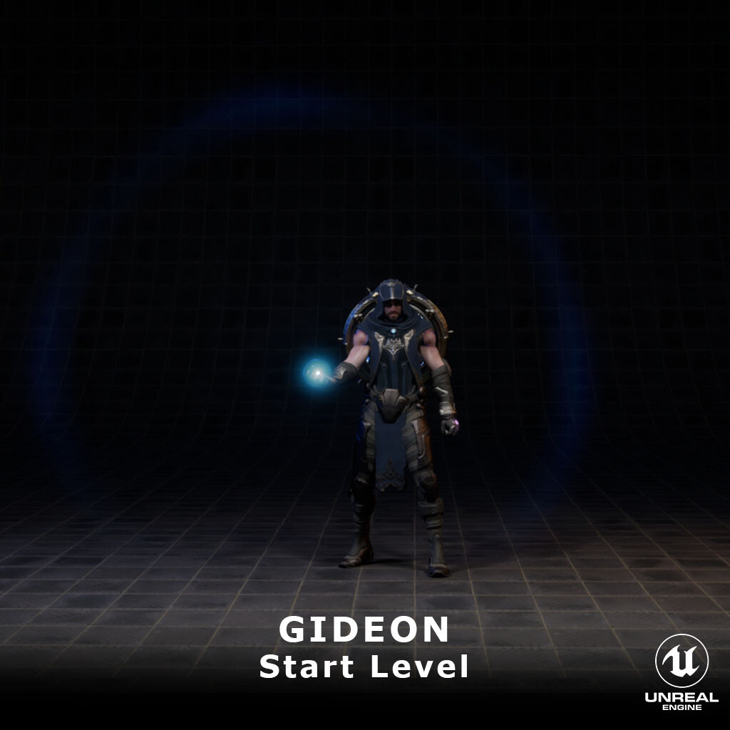 ArtStation - Gideon. Start level.