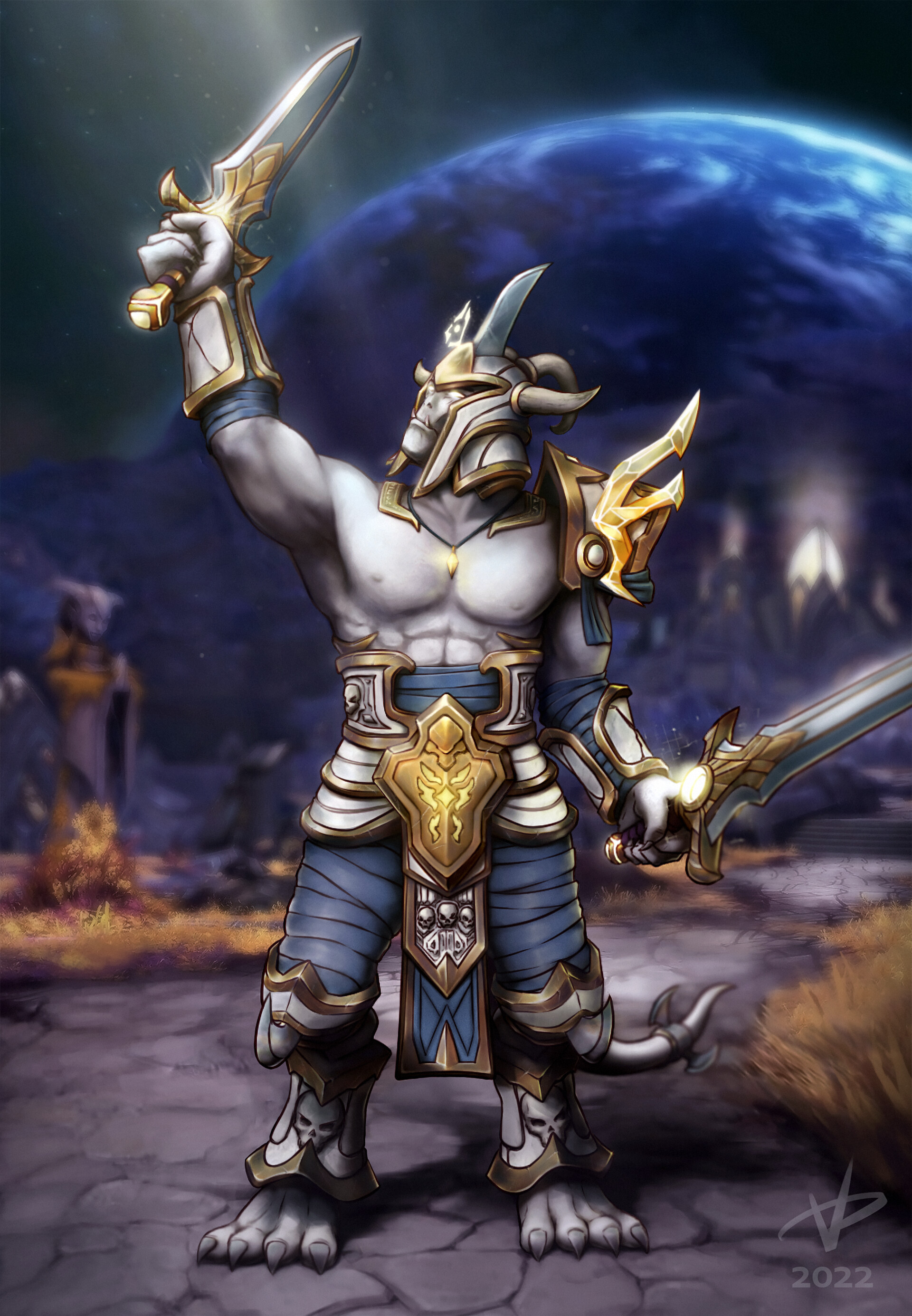 ArtStation - World of Warcraft: Lightforged demons