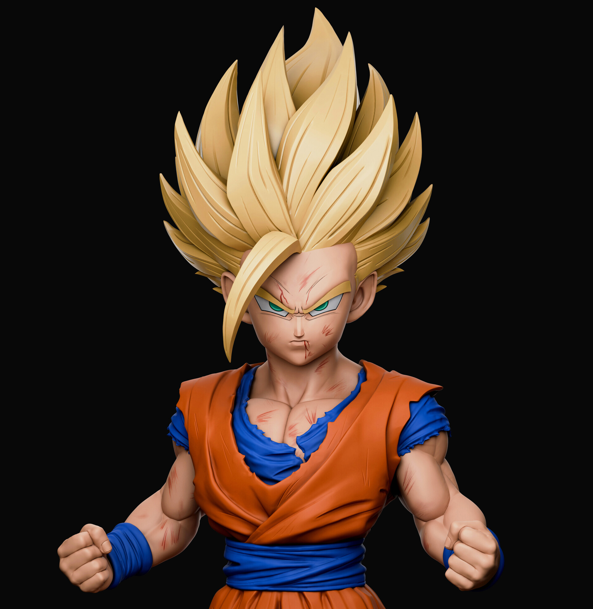 ArtStation - Gohan - Dragon Ball Z