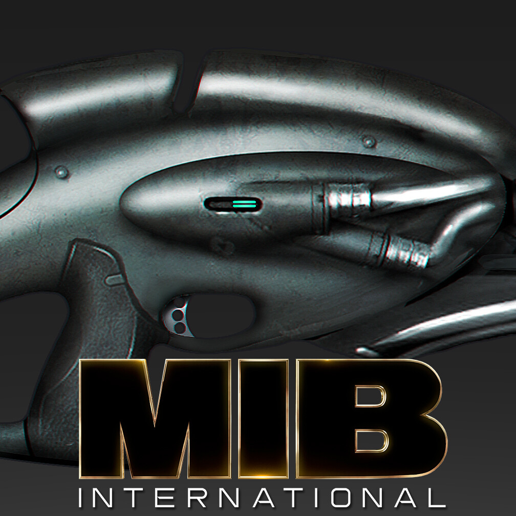 ArtStation - Men in Black-International: Exotic Plasma Gun