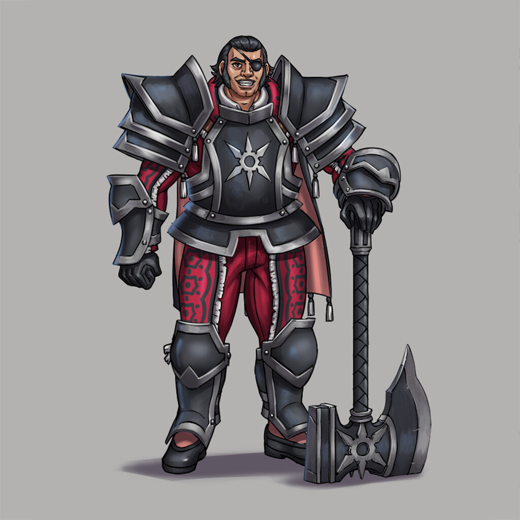 ArtStation - Bravo Character Sheet