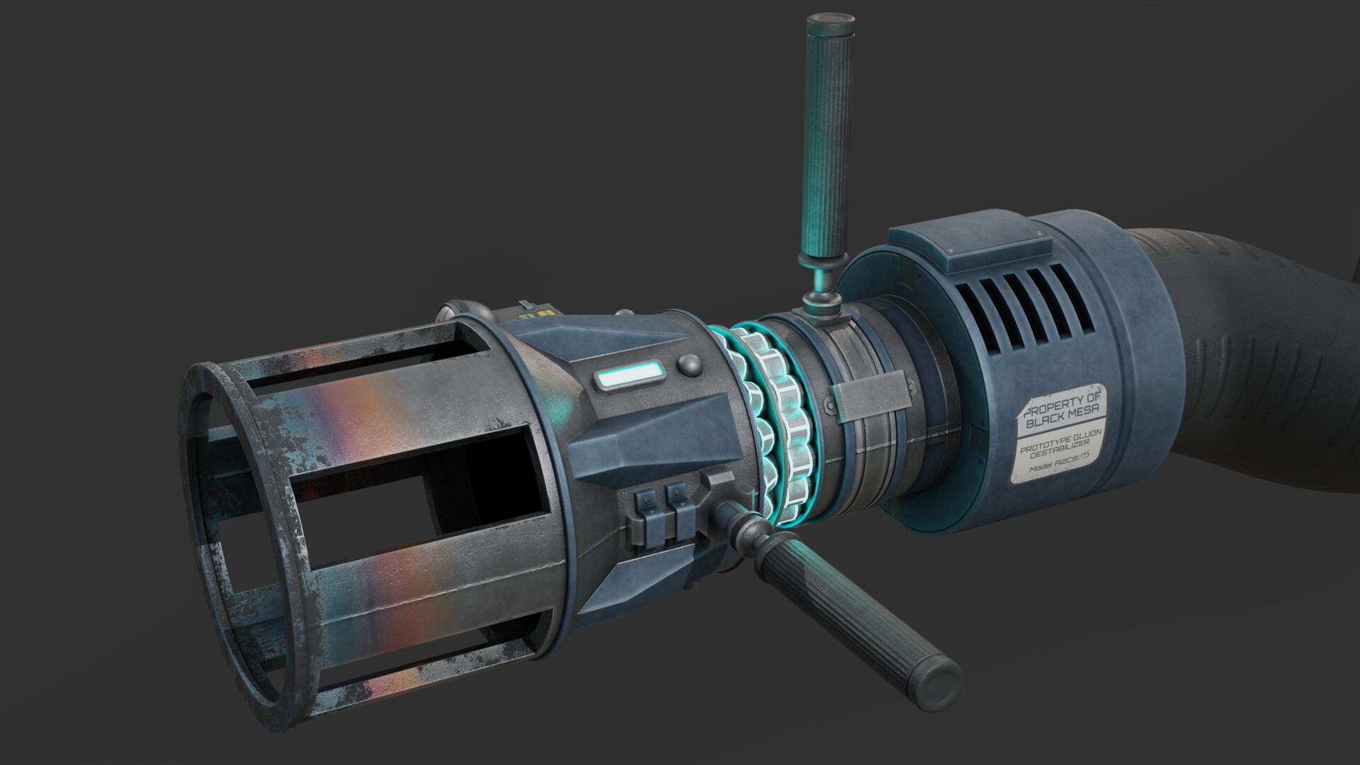 ArtStation - Gluon Gun Viewmodel: Operation Black Mesa