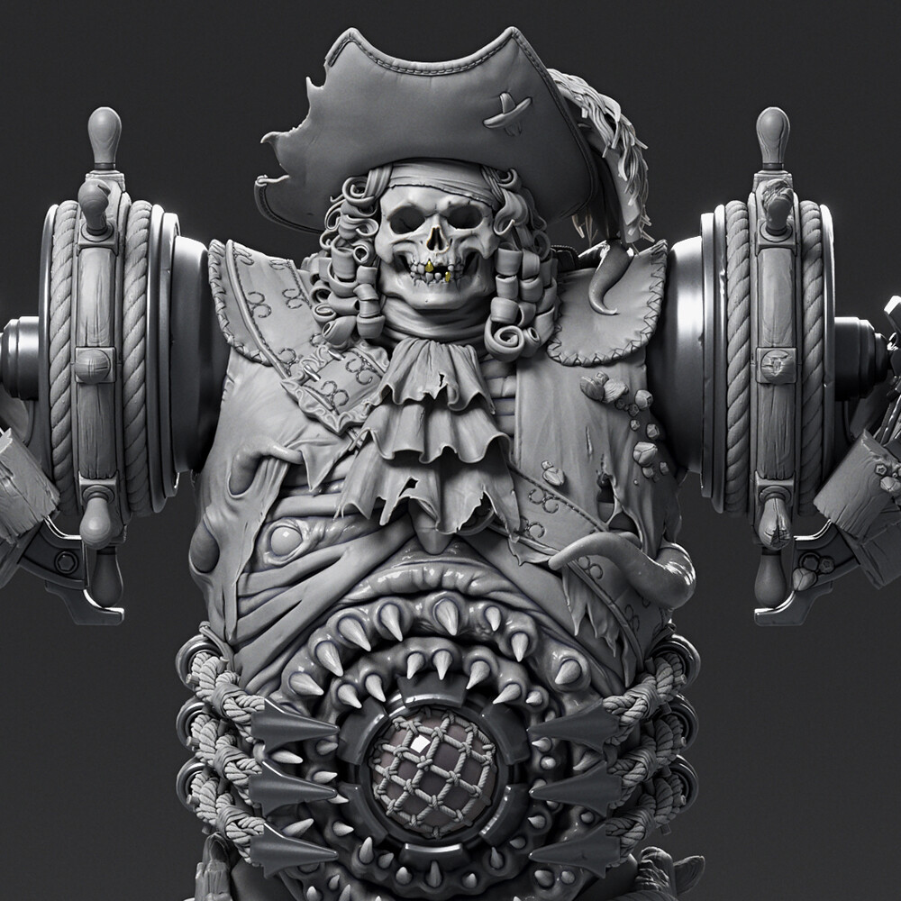 ArtStation - Riktor Undertow High Poly