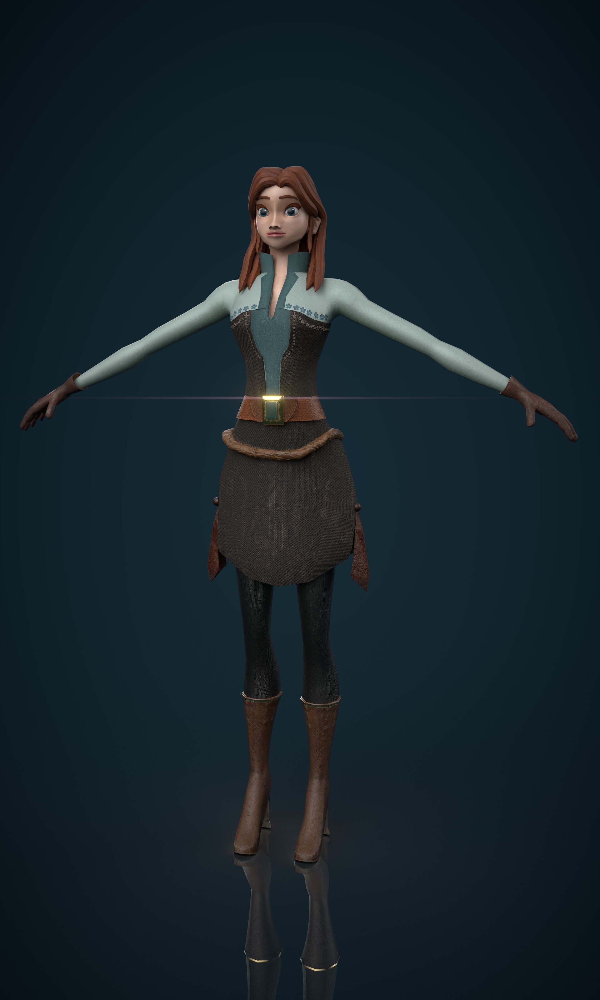 ArtStation - 3DAC2 CA2 (Final Character Design)